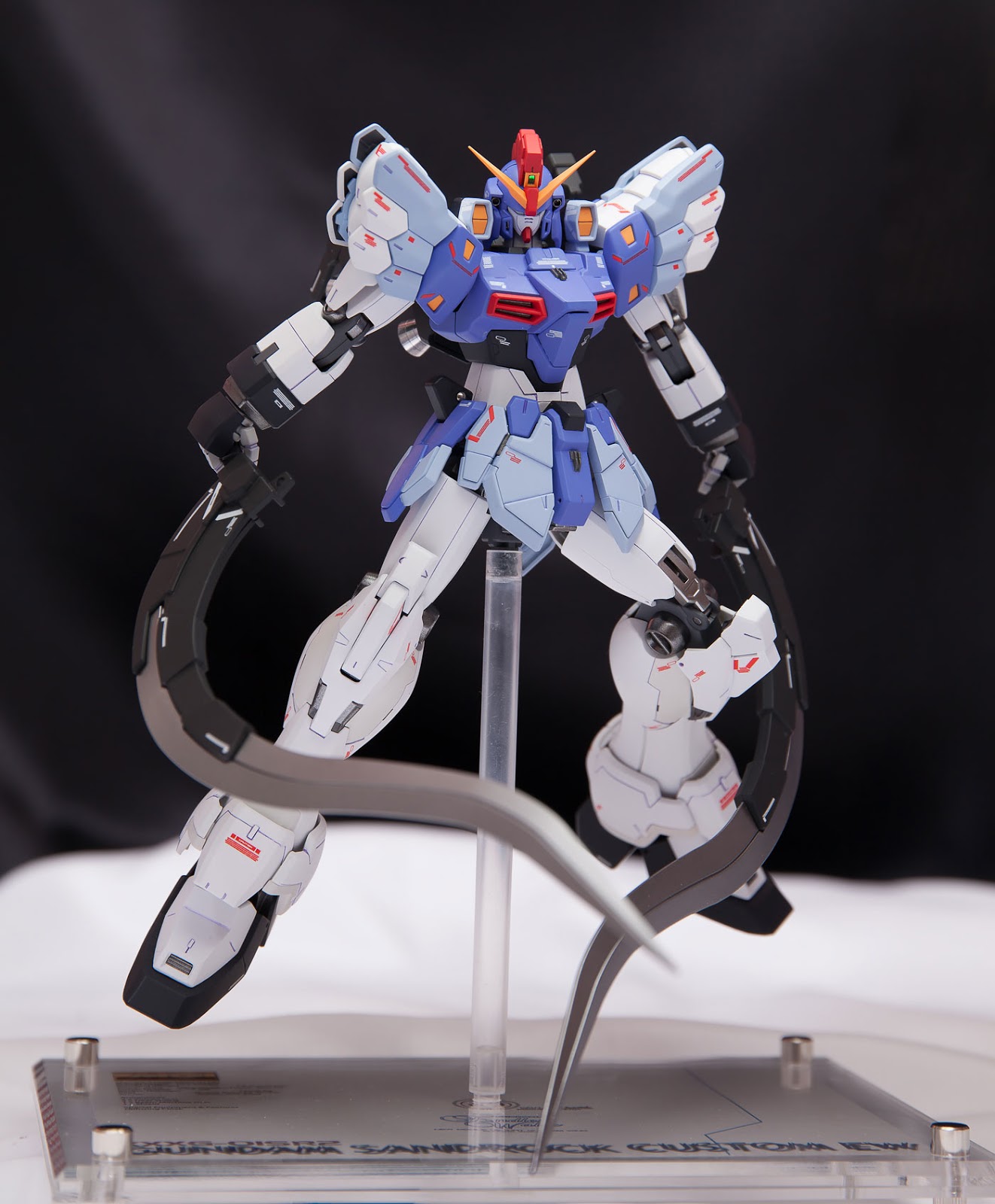 Custom Build: MG 1/100 Gundam Sandrock Custom EW ver. + Anti-Beam Cloak ...