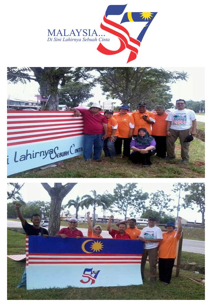 JKKK Tanah Putih Kuala Kuantan 1: Pemasangan Poster Jalur Gemilang ...