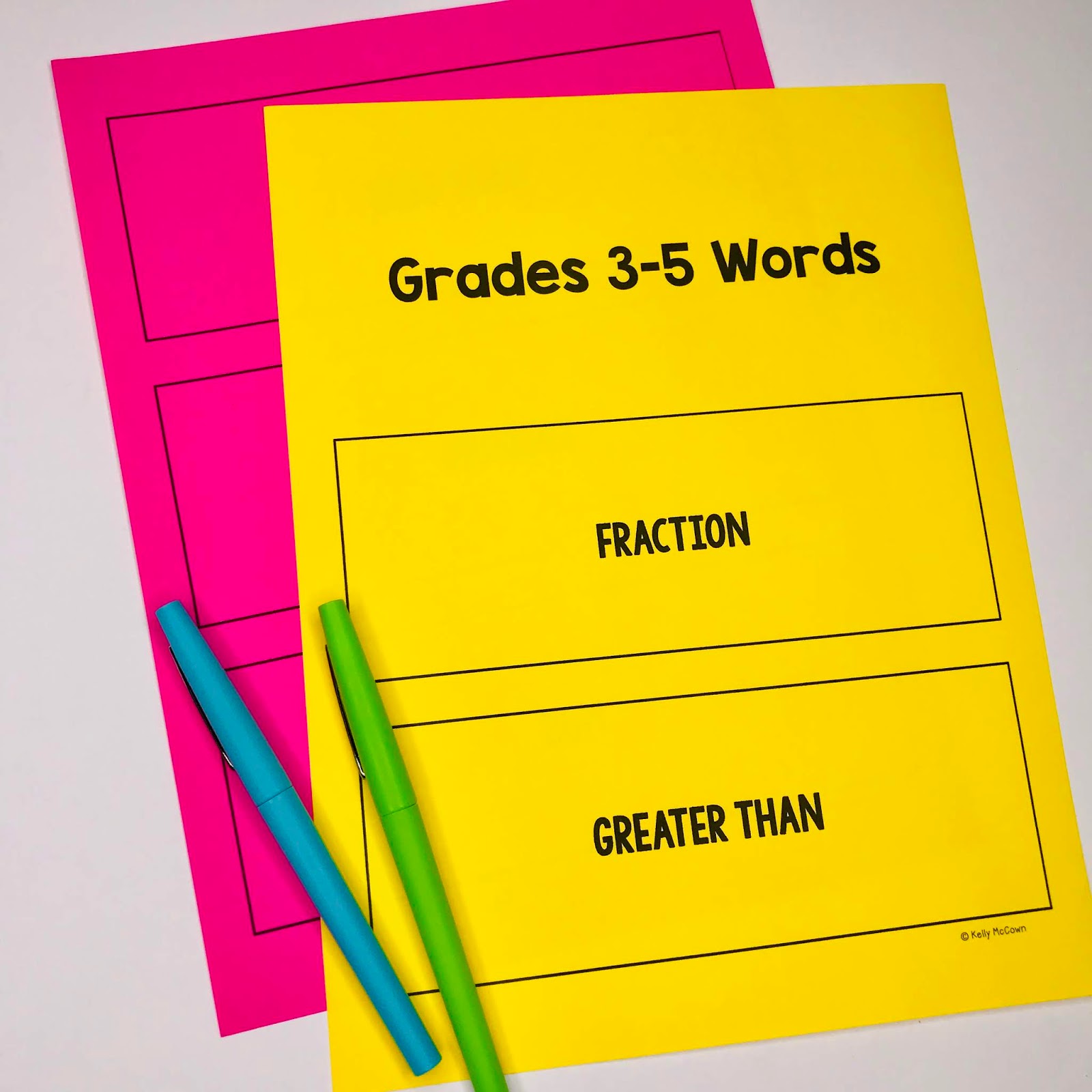 Kelly McCown 5 Math Terms To Add To Your Classroom Word Wall kelly-mccown-5-math-terms-to-add-to-your-classroom-word-wall