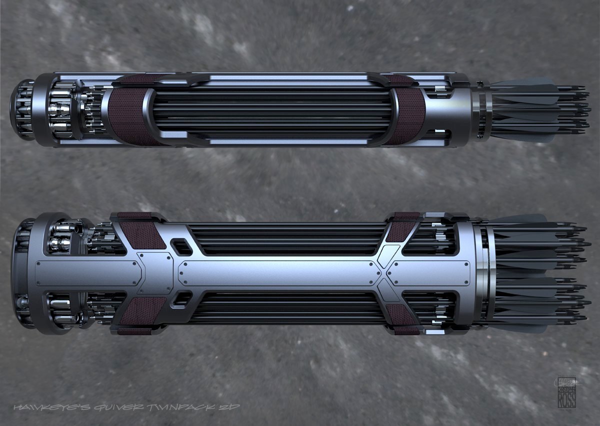 You Were Never Trained For This 'Avengers' Hawkeye Concept Art « Film ...