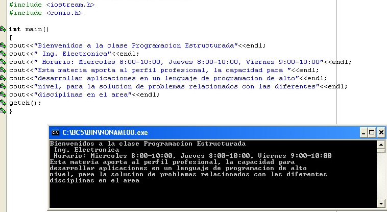 Programacion Estructurada: Practica No 1.