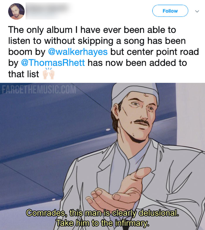 Farce the Music: Monday Morning Memes: Thomas Rhett, Johnny Cash ...