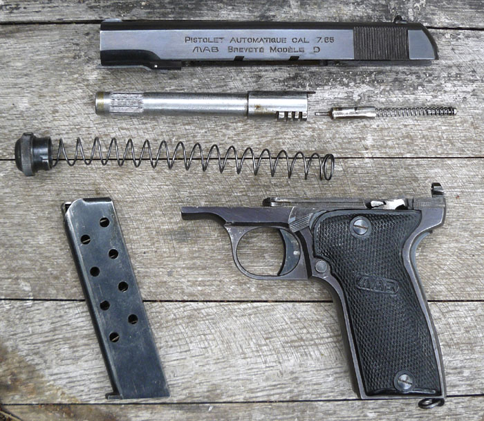 on target shooter nz: Home Gun-smithing French MAB Model D: