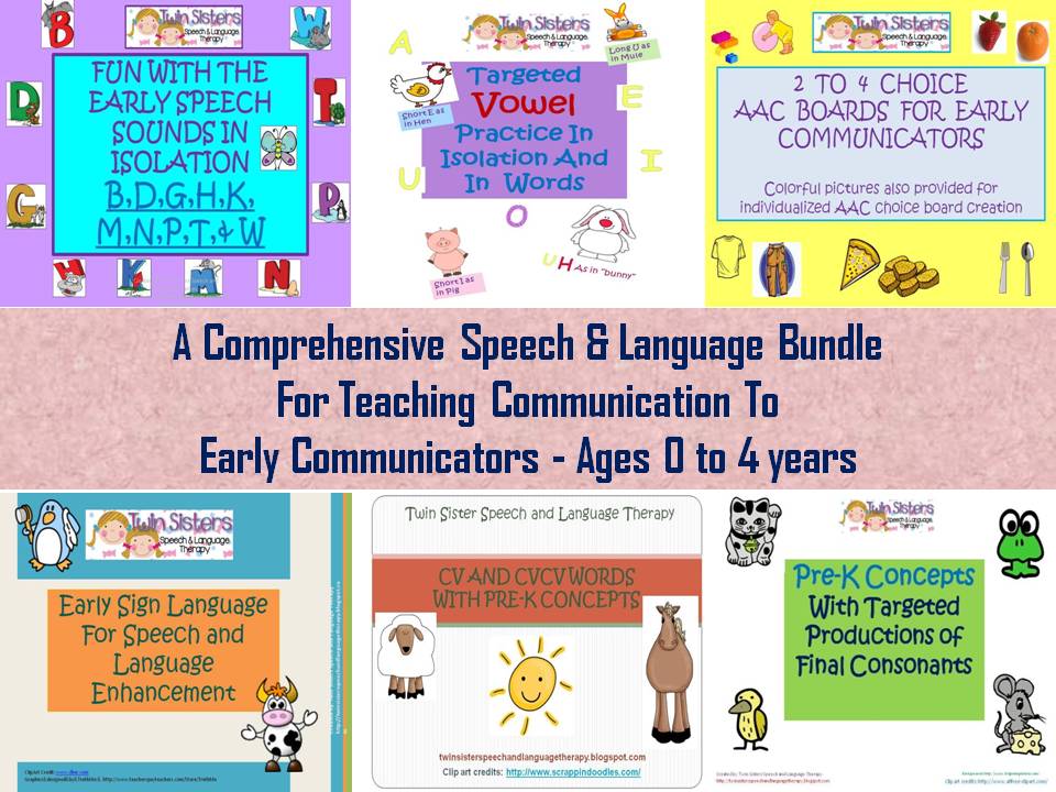 Twin Speech, Language & Literacy LLC: A Comprehensive Bundle For ...