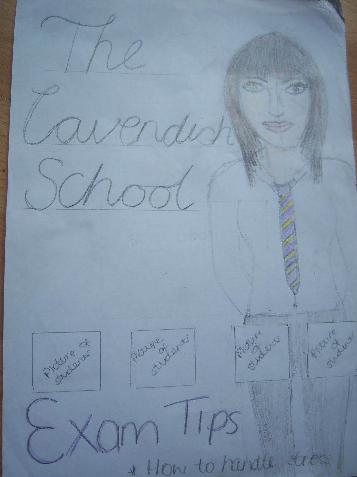 Nicole Jarman-Pearce Media: Sketch of School Magazine Front Cover Designs