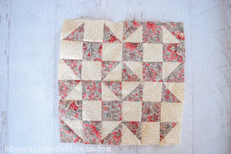 Shoo Fly Quilt Block - Adventures of a DIY Mom