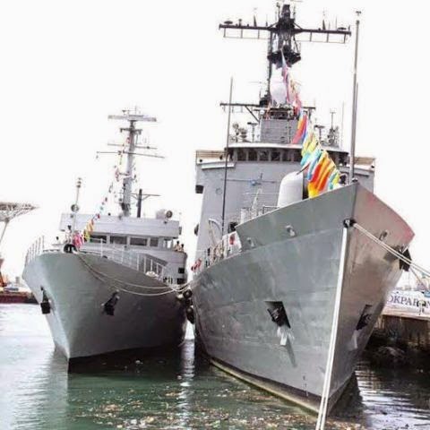 Photos of the four Navy Ships commissioned today in Lagos