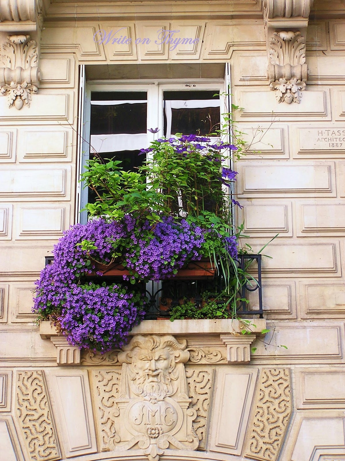 Write On Thyme: City Windows...Paris