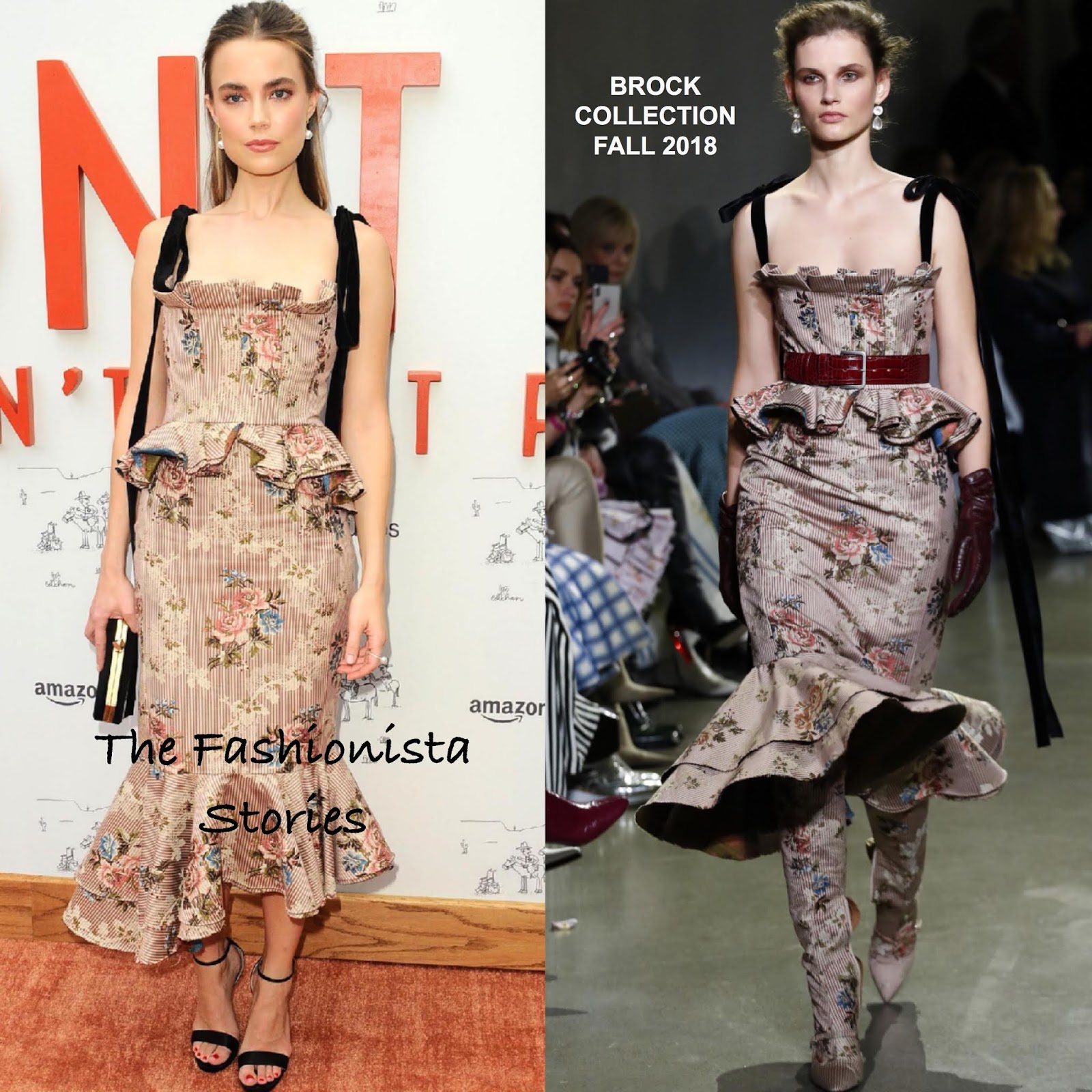 Rebecca Rittenhouse in Brock Collection at the Don't Worry, He Won't ...