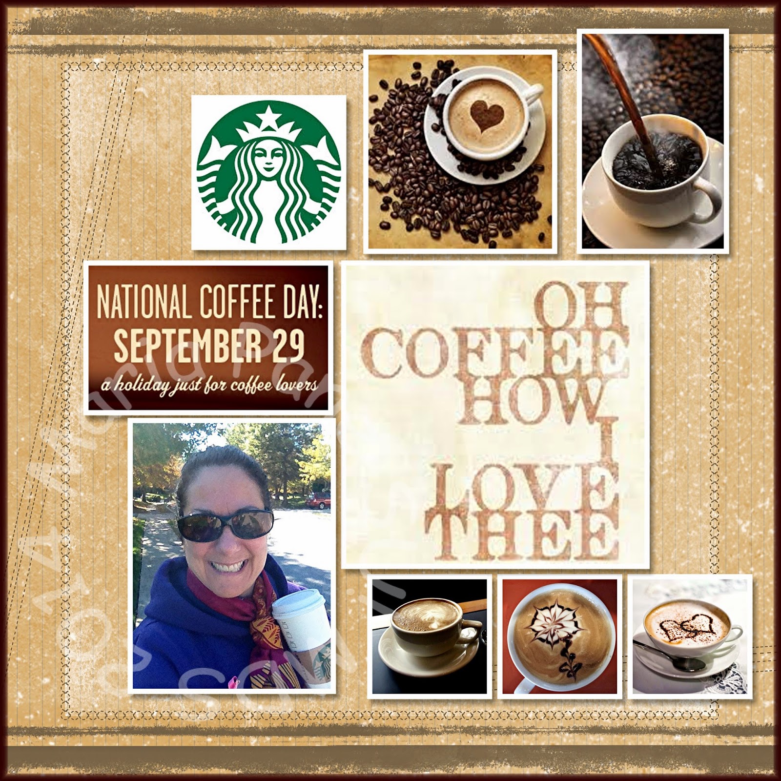 Stampin and Scrappin With Ri Ri: MDS MONDAY - HAPPY NATIONAL COFEE DAY!
