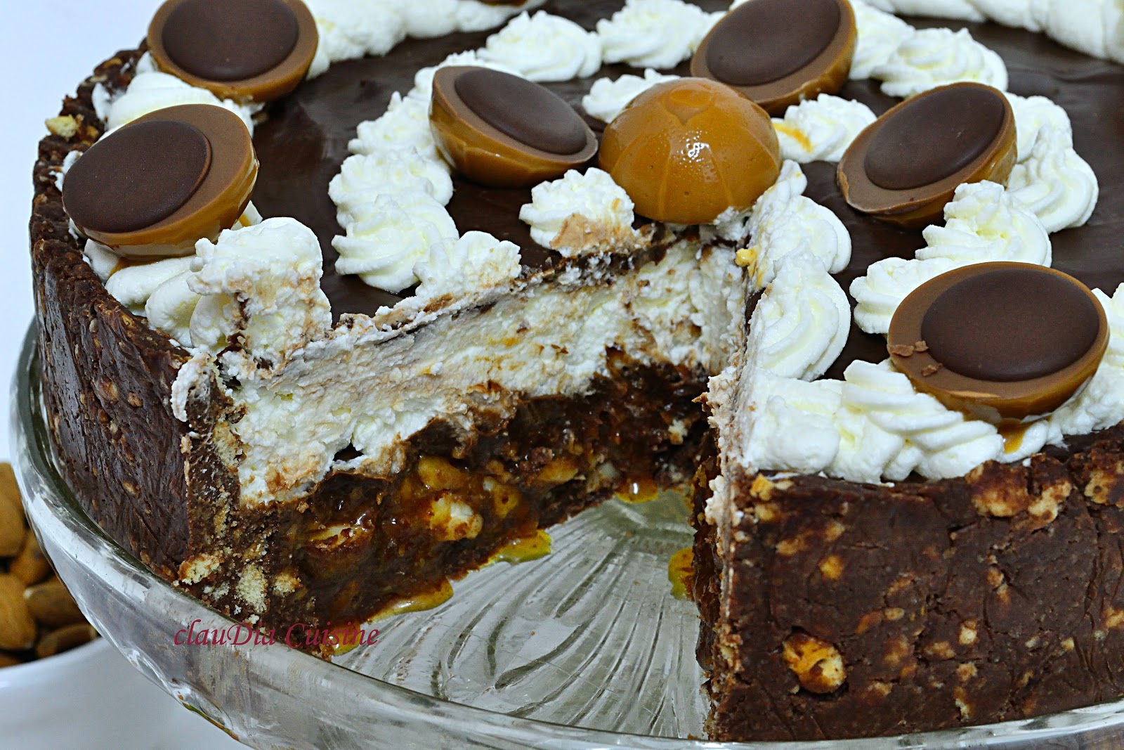 dia.cuisine: Triple Chocolate Toffifee Cheese Cake