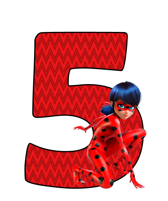 Kits imprimibles gratis : Abecedario y números Lady Bug