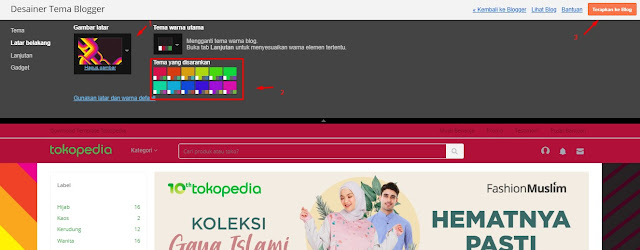 Cara Edit Template Blogger TokoPedia Premium dari Rian SEO - anunyaanu