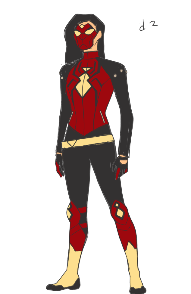 Seduced by the New...: Spider-Woman Costume Designs