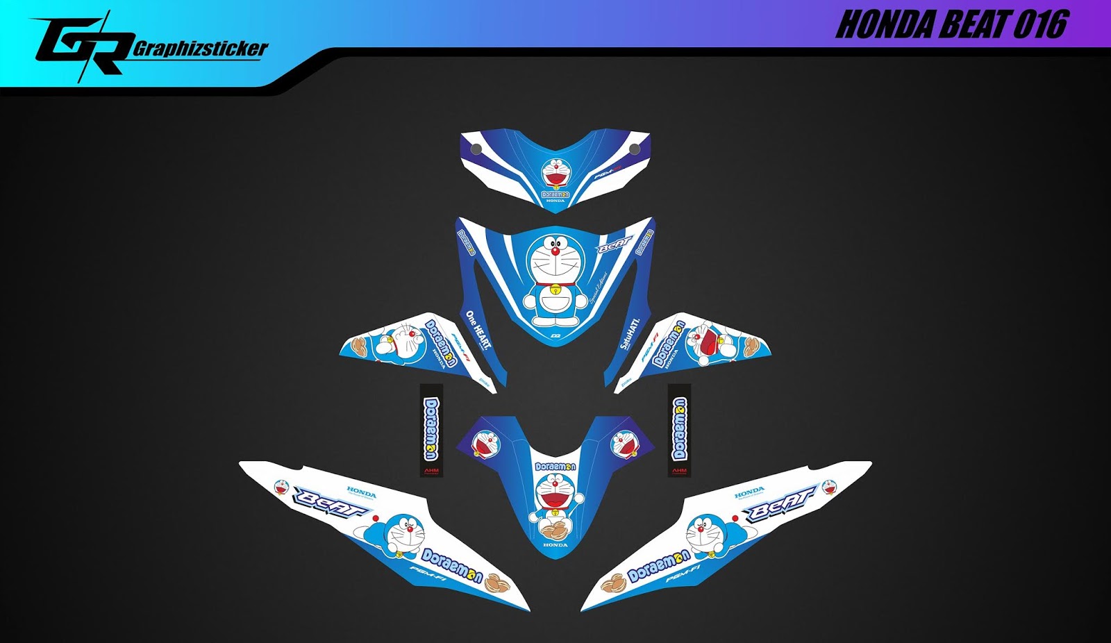 Inspirasi Decal Honda Beat terbaru. - Agen87
