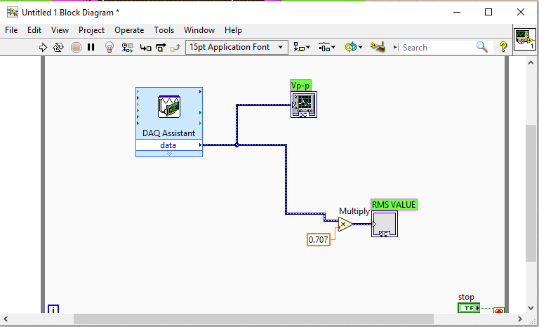 medical instument using labview: how to make a graph using labview ...