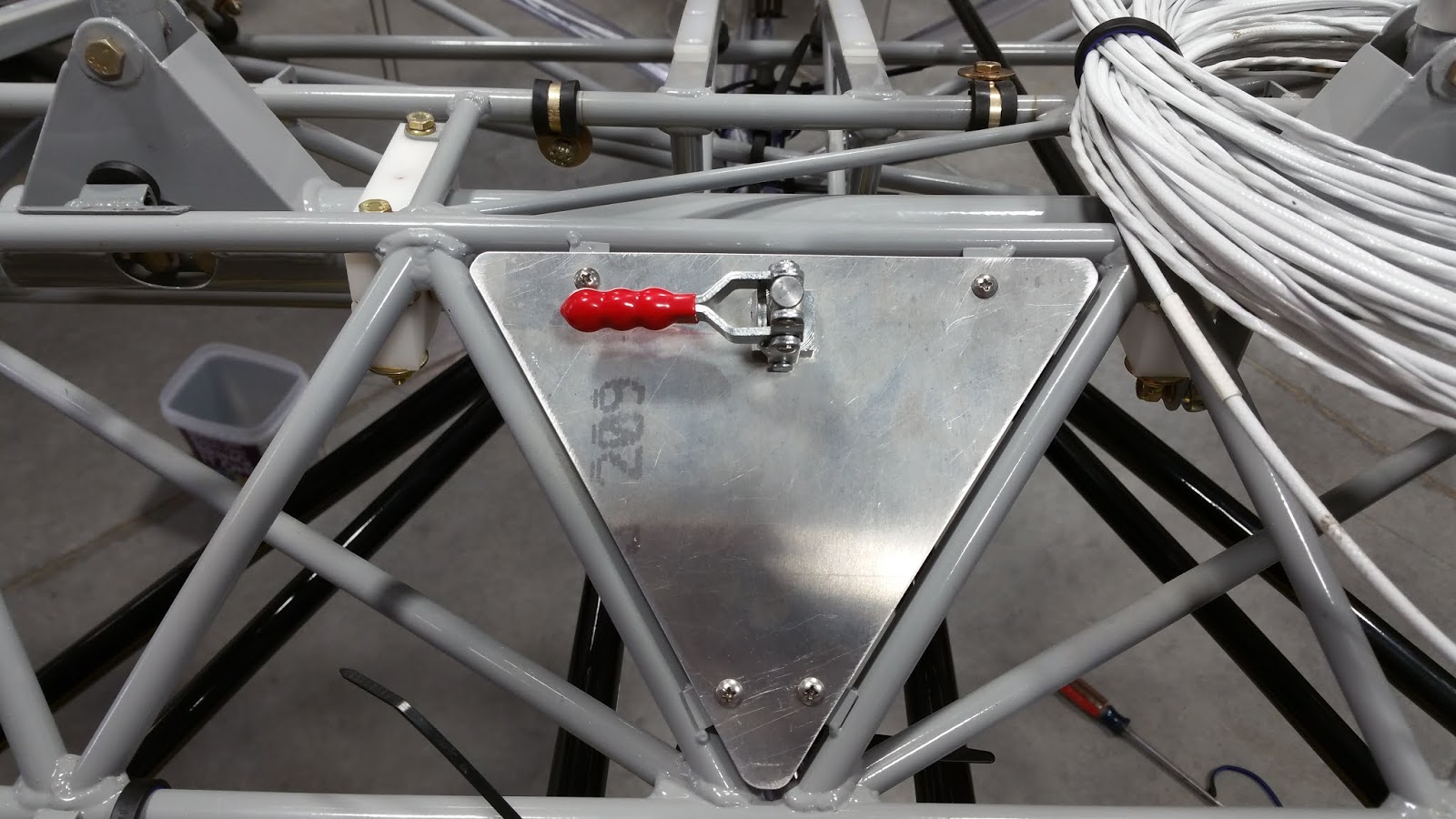 Just Another SuperSTOL Build Log: Tail Wheel Lock