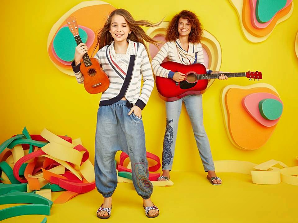 Desigual Kids 'Big and Small' Lookbook Spring/Summer 2015