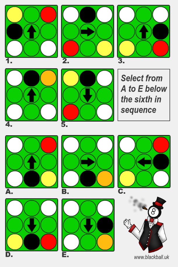 Billiard Balls, Sequence and Logic Puzzles