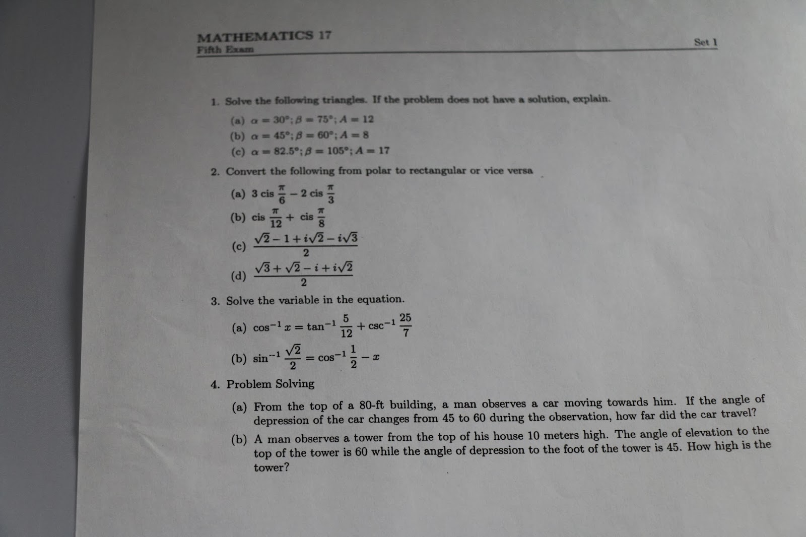UPD Samplexes, Readings, and Materials: UPD Math 17 (Now Math 20) Fifth ...