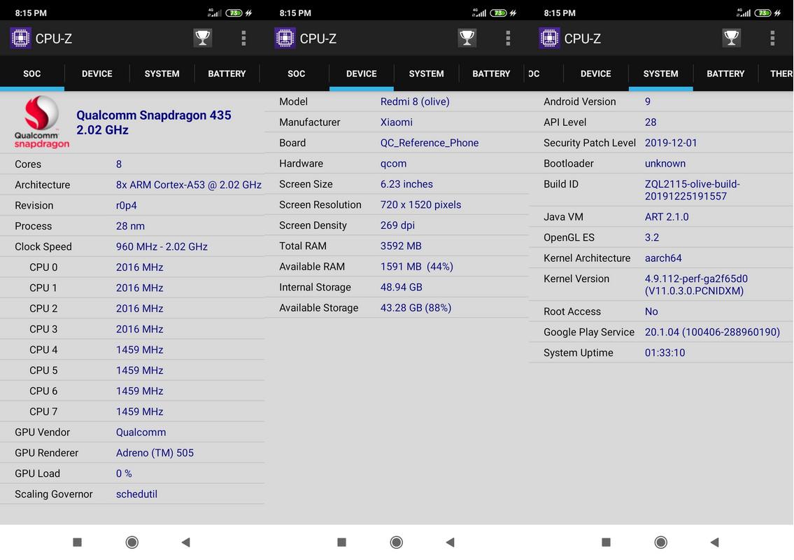 Benchmark AnTuTu Qualcomm Snapdragon 439 di Xiaomi Redmi 8 - Laptophia