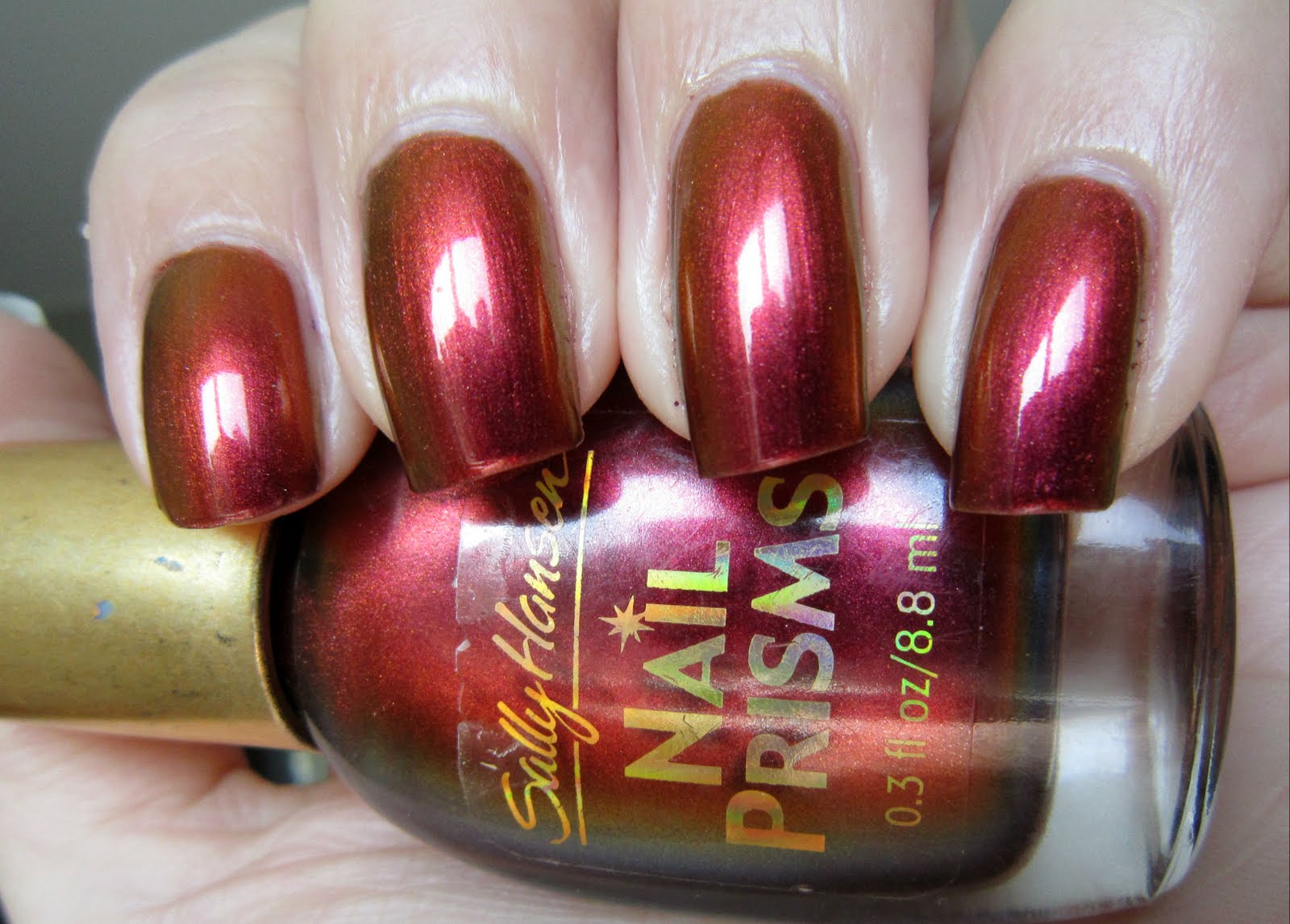 NAILTASTIC: Sally Hansen Nail Prisms Amber Ruby