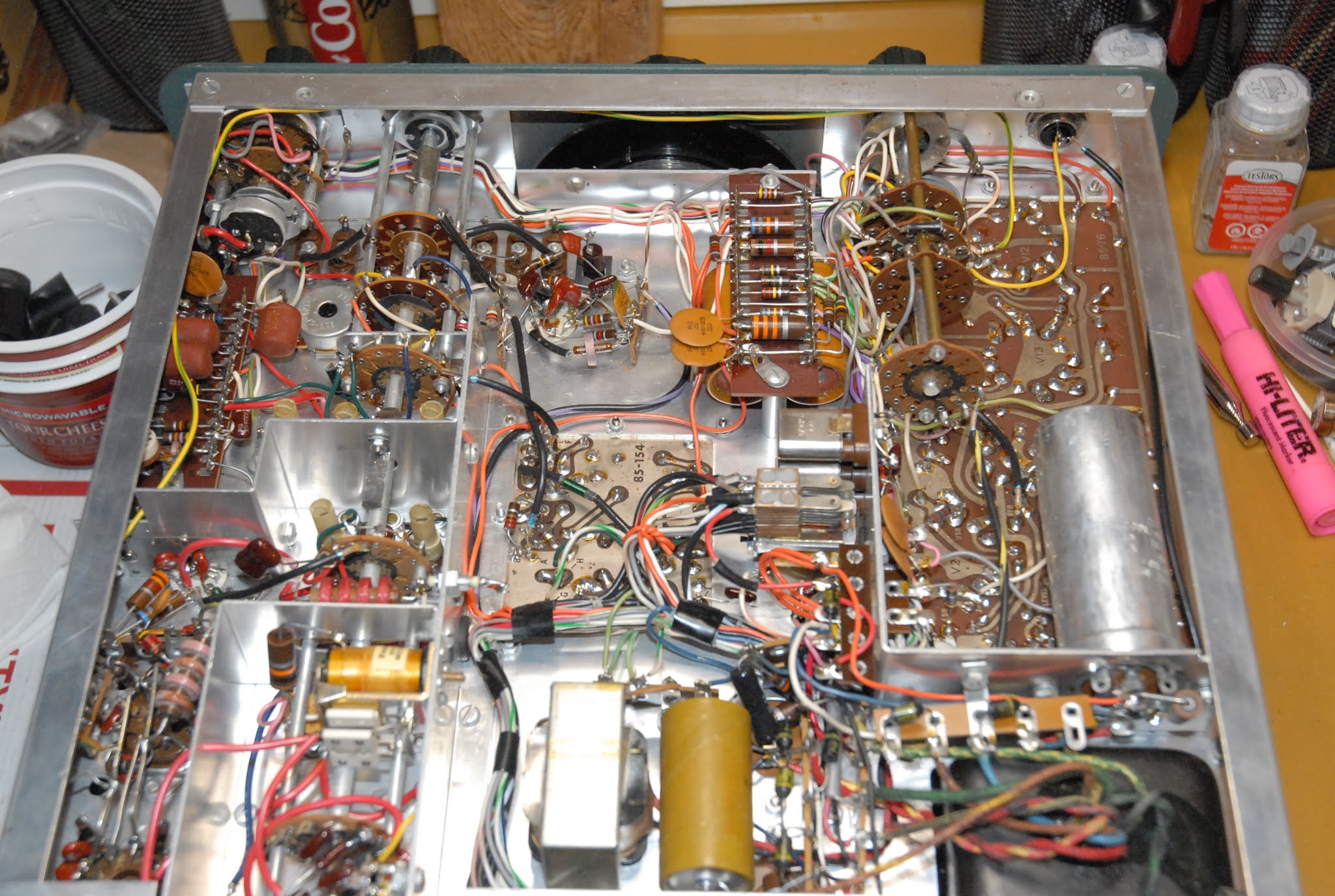 Every Blade of Grass: SB-401 Transmitter Rebuild Progress - Part 1 ...