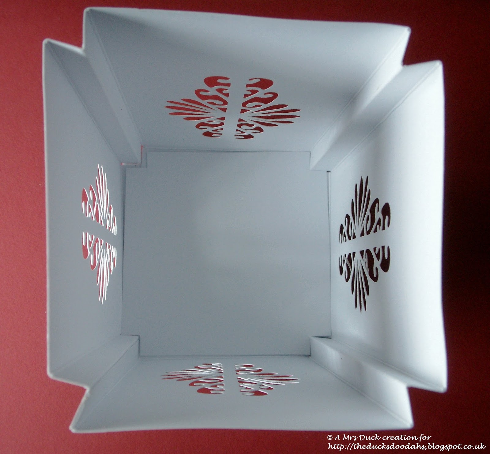 The Ducks Doodahs ......(Tales from a happy crafter): Inverted Corner ...