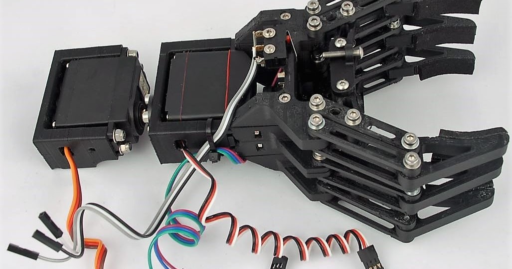 Andromina robot V.2.0: Pinza robótica y Arduino. Tutorial sobre una ...