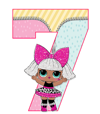 Kits imprimibles gratis : LOL Números