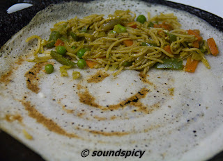 Spring Roll Dosa | Sound'spicy