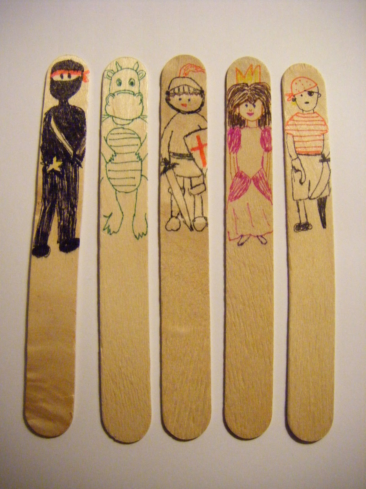 shellmo: Popsicle Stick Play Characters