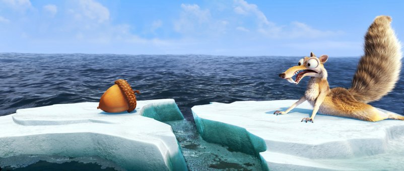 GeekMatic!: Simpsons Short on Ice Age 4: Continental Drift!