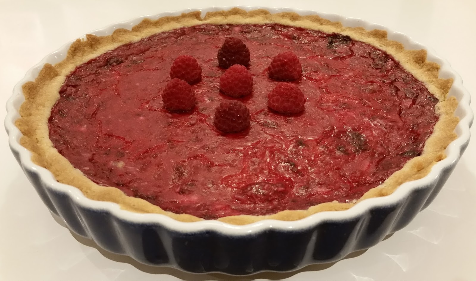 Mia bakar: Hallonpaj