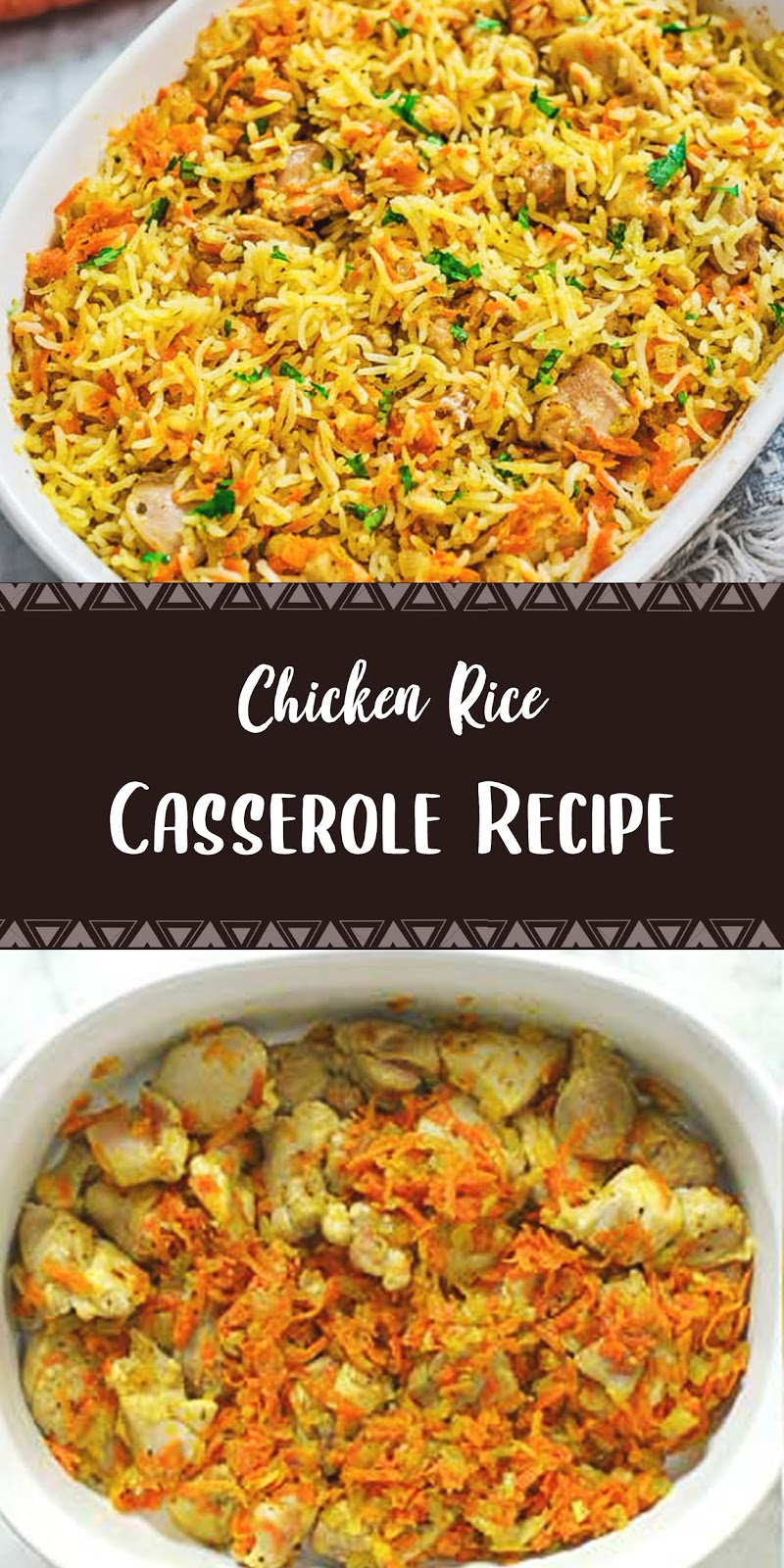 Chicken Rice Casserole Recipe - Jolly Lotus