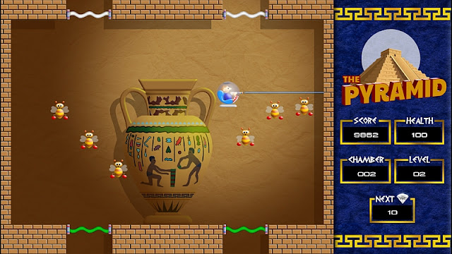 Indie Retro News: Pyramid - ZX Spectrum action shooter remade for the PC