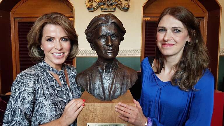 Clare Mulley's Blog: Eglantyne Jebb bust unveiled