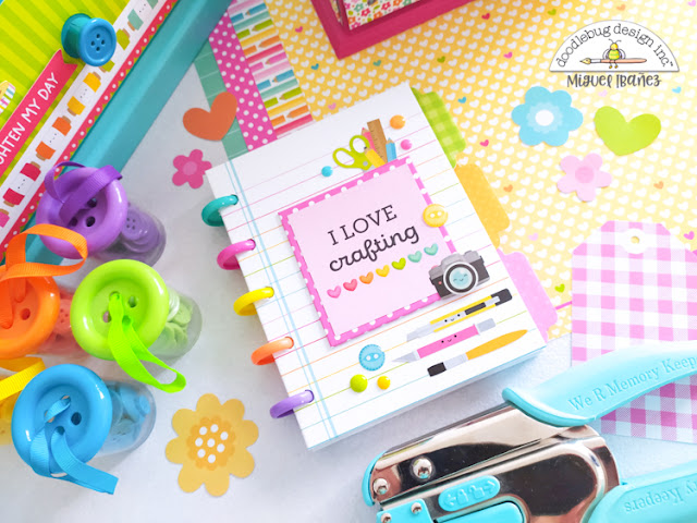 Doodlebug Design Inc Blog: CUTE & CRAFTY - CRAFTY NOTEBOOK | with Miguel