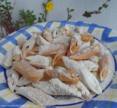 Sweet Home-Chefs: Fried Popiah With Honey-Milk Powder