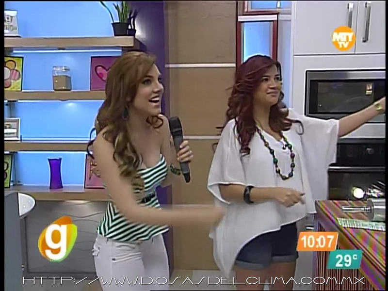 Las diosas del clima: Briana Chavez en Gente Regia