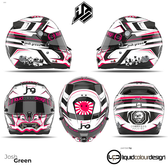 Racing Helmets Garage: Stilo ST5 Carbon J.Green 2021 by JA HelmetDesign ...