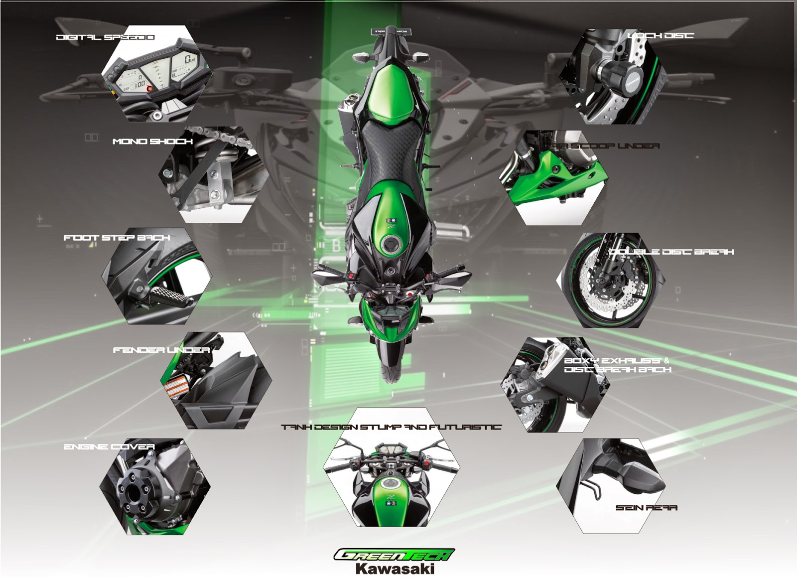 KAWASAKI GREENTECH TANJUNGPINANG: Kawasaki Z800, "The King Of Street"