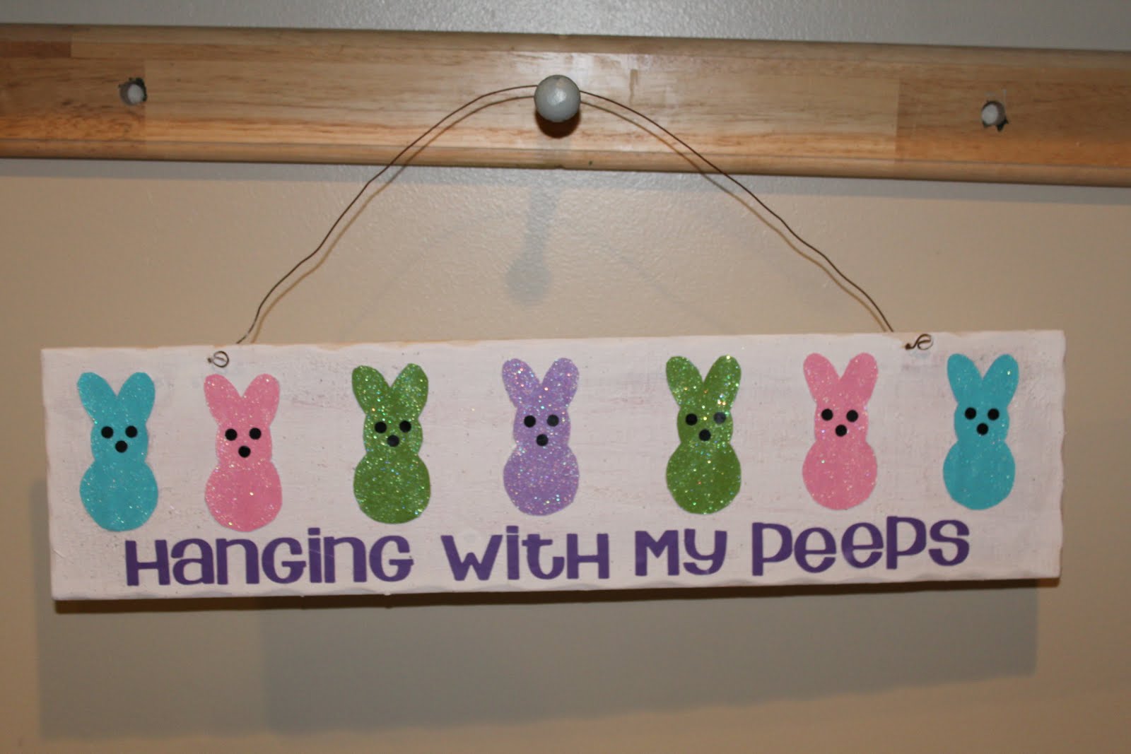 Tutorial Tuesday: Peeps sign - Keeping it Simple