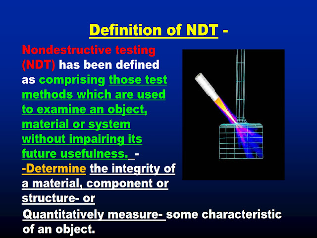 What is Non Destructive Testing (NDT) or Non Destructive Evaluation ...