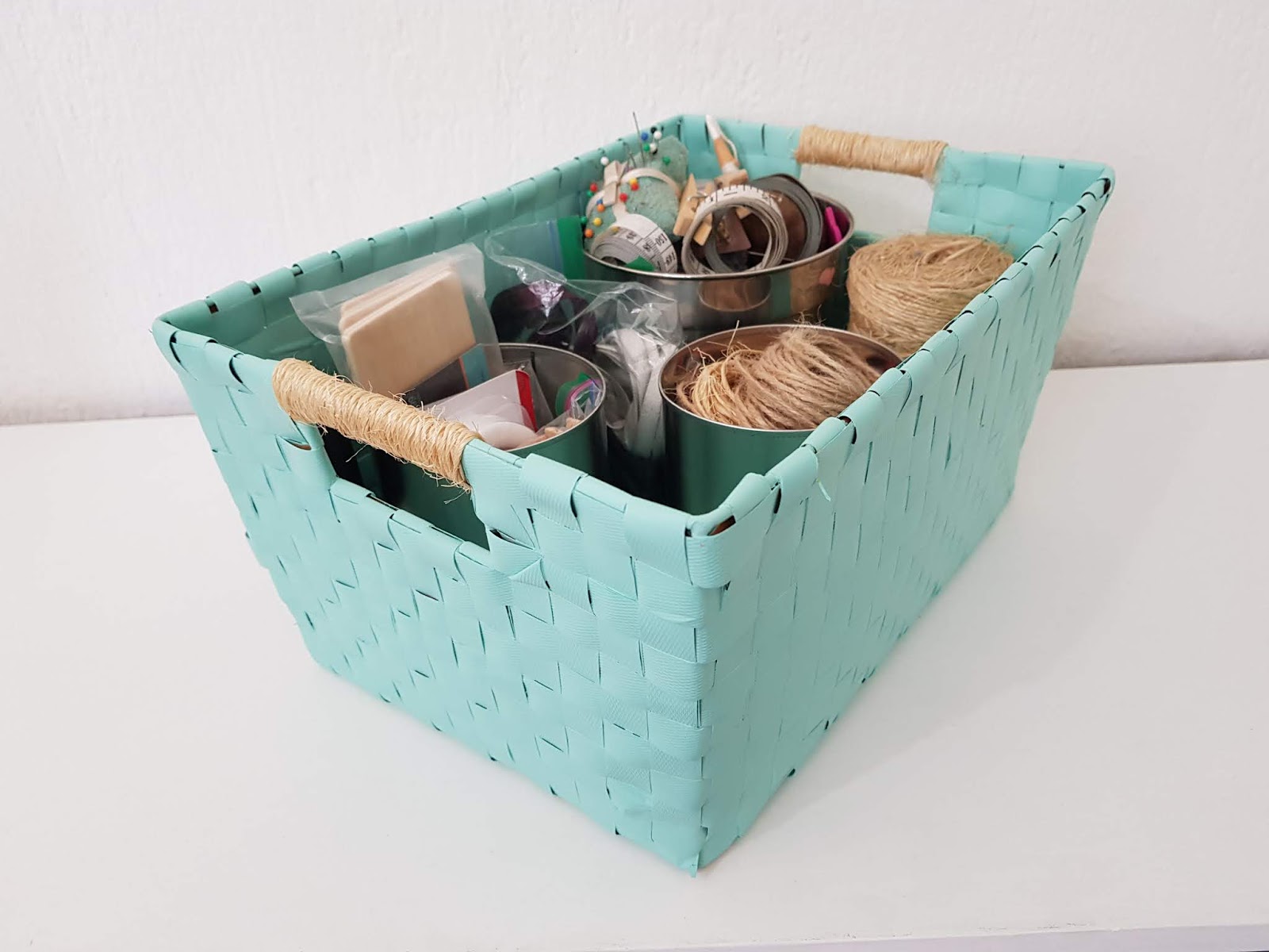 DIY Pretty Storage Basket