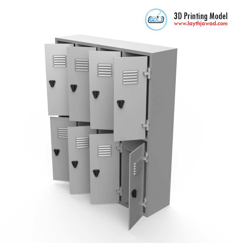 Locker 3D Printing Model | Layth Jawad