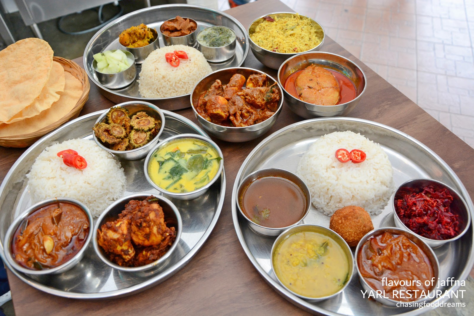 CHASING FOOD DREAMS: Jaffna Cuisine @ Yarl Restaurant