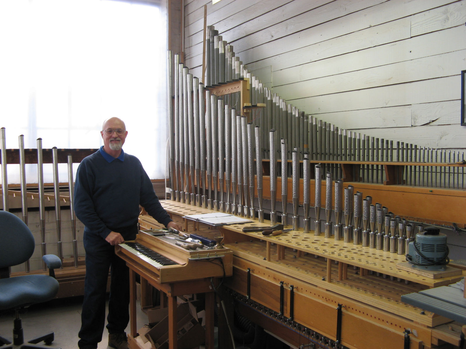 SOTV Pipe Organ Project: Tour of Holtkamp Organ Company