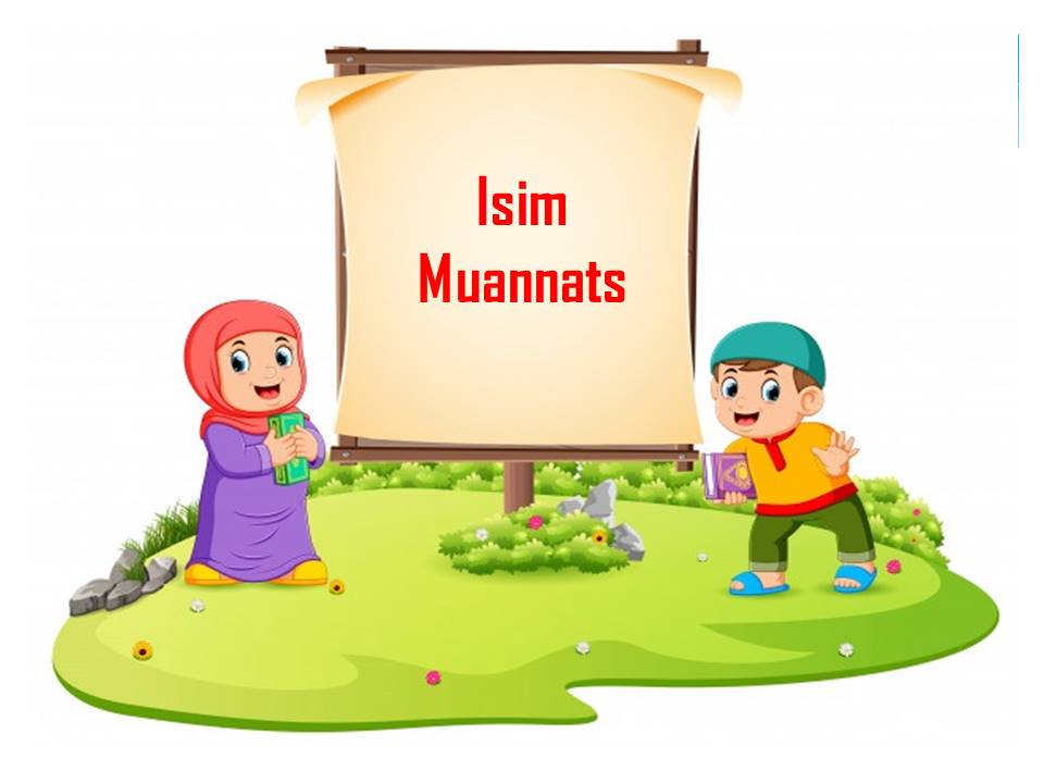 Materi 1 Benda Isim Muannats