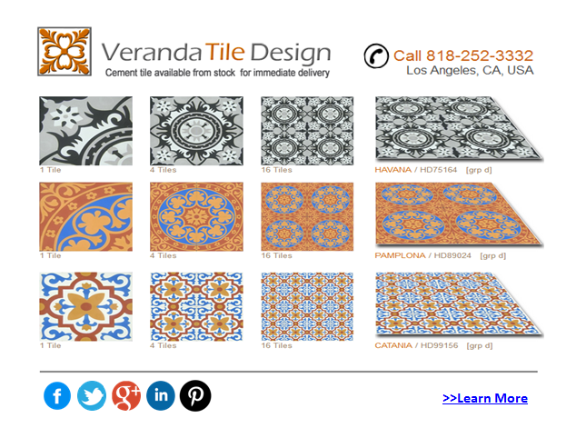 Veranda Tile Design